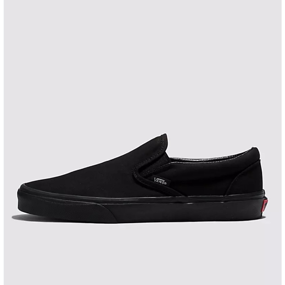 Vans Classic Slip On, All Black - Gem
